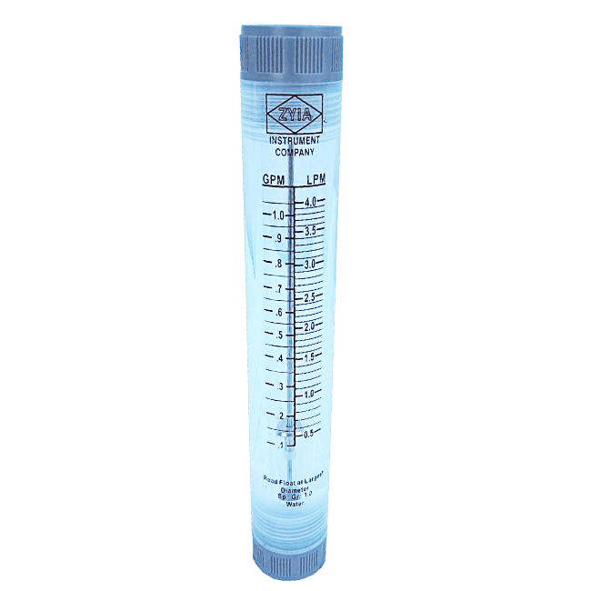 Flow meter LZM-15G 0.5-4 LPM - Thai pool supplies