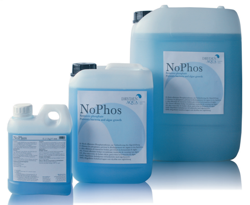No Phos – Removes phosphates in water - Thai pool supplies