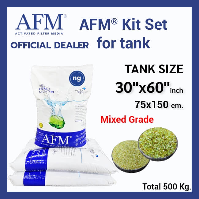 AFM® Kit Set For Tank 30×60 inches (75×150 cm) - Thai pool supplies