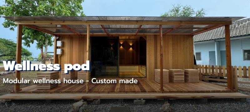 Wellness pod - Thai pool supplies